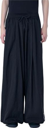Yohji Yamamoto Homme, Sport, Noir, Taille: XL Raw Edge Wide Pants