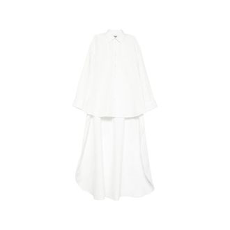 Balenciaga Cape-detail Shirt