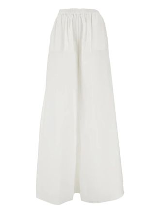 Andamane pantalon en coton - Blanc