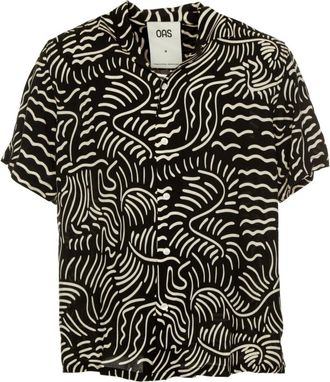 OAS Oas, Homme, Chemises, Multicolore, Taille: XL Chemise D&eacute;contract&eacute;e &agrave; Manches Courtes