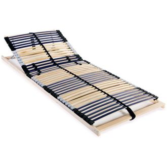 vidaXL Lattenrost mit 42 Latten 7 Zonen 90x200 cm Vidaxl