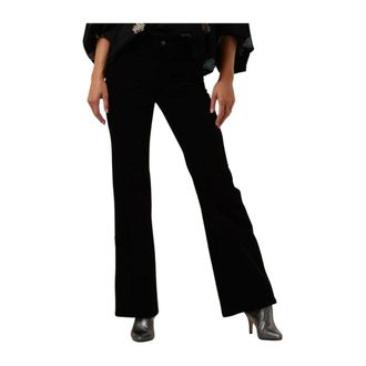 Vanessa Bruno Weite Damen Hose Schwarz - - Trousers - Damen - Schwarzk - S