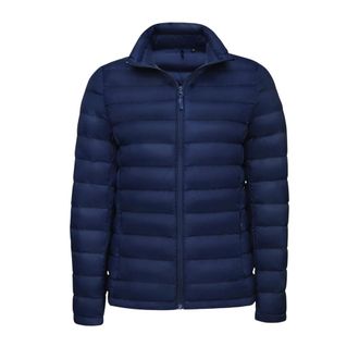 SOLS Wilson Jacke, wasserfest f&uuml;r Damen (Dunkelblau)