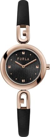 Furla Uhr - Quarz Analog Uhr Furla Bangle Leather - Gr. unisize - in Schwarz - für Damen