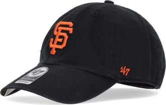 47 Brand Homme, Accessoires, Noir, Taille: ONE Size Clean Up Curved Visor Cap