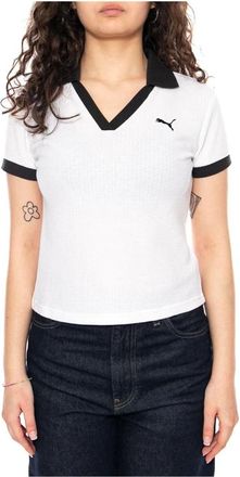 Puma Puma, Femme, Sport, Blanc, Taille: 38 FR Wardrobe ESS Polo