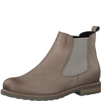 Tamaris Damen Klassische Ballerinas, Frauen Flats,TOUCHit-Fußbett,Slip-ons,klassisch elegant,Ballerinen,Pumps,Halbschuhe,Slipper,Taupe NUBUC,36 EU