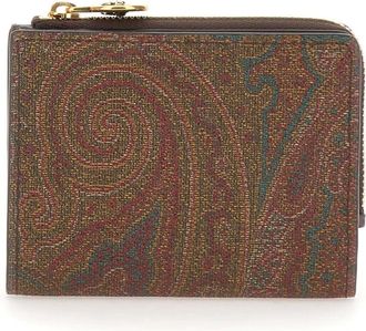 Etro Femme, Accessoires, Multicolore, Taille: ONE Size Paisley Wallet