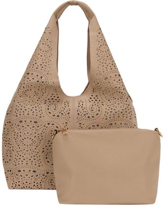 Usha 2-IN-1-Tragetaschen-Set 2-IN-1-Tragetaschen-Set Frauen Taupe