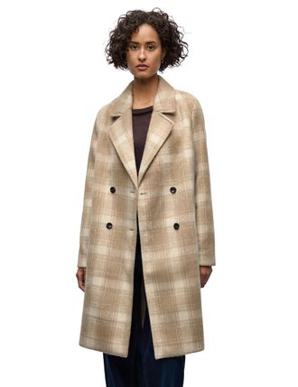 Street One Karierter Reversmantel reef sand 34