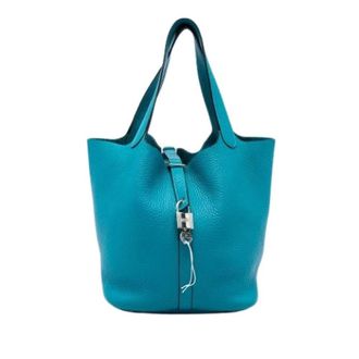 Herm&egrave;s Pre-owned Picotin 22 - - Pre-owned - Damen - Blau - ONE SIZE