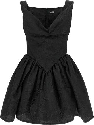 Vivienne Westwood Robe Courte - Noir