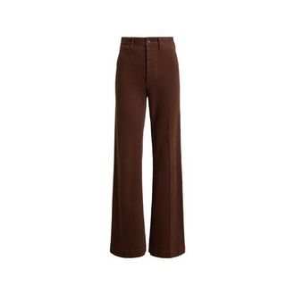 Polo Ralph Lauren Pantalon ample en coton m&eacute;lang&eacute;