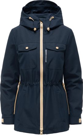 Marikoo Damen Parka &Uuml;bergangsjacke Sohaa mit Kapuze