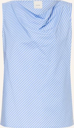 Calvin Klein Blusentop blau