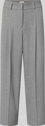 Seductive Regular Fit Bundfaltenhose mit Viskose-Woll-Anteil Modell SLOANNE