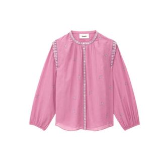 BA&SH Damen, Blusen & Hemden, Rosa, SGr&ouml;&szlig;e