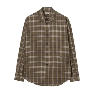 Burberry Homme, Chemises, Vert, Taille: XL Radmar Check Shirt