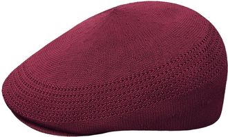Kangol Tropic 507 Ventair Flatcap Schirmmütze Schiebermütze Sommercap Herren - mit Schirm Sommer Frühling-Sommer - XL (60-61 cm) Bordeaux