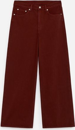 Arket CLOUD Loose Jeans Mit Weitem Bein -Rot