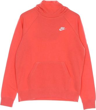 Nike Leichter Kapuzenpullover - - Sport - Damen - Orange - L