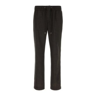 Dolce & Gabbana Homme, Pantalons, Brun, Taille: XL Straight Pantalons
