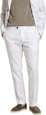 Mason's Homme, Pantalons, Blanc, Taille: L Cambridge Chino Pants