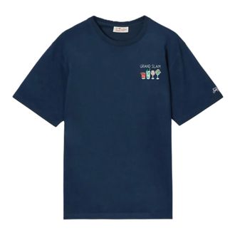 MC2 Saint Barth Homme, Tops, Bleu, Taille: L Portofino T-Shirt