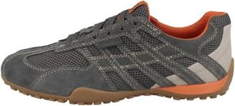Geox Homme U Snake Original A Basket, Grey, 40 EU