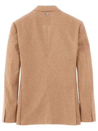 Herno Linen-Cotton Blend Jacket - Brown