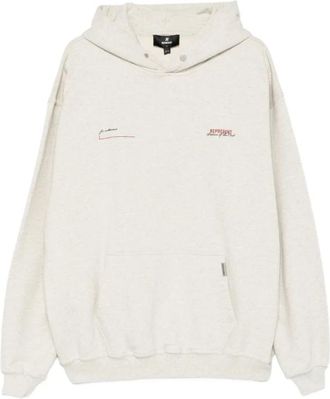 Represent Represent, Homme, Sweatshirts et sweats &agrave; capuche, Blanc, Taille: L Oversized Sweat &agrave; capuche