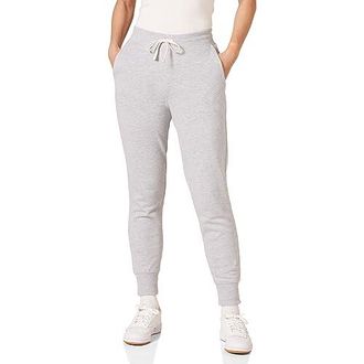 Amazon Essentials Pantalon de jogging en tissu-&eacute;ponge pour femme,Gris clair p&acirc;le,US S (EU S - M)
