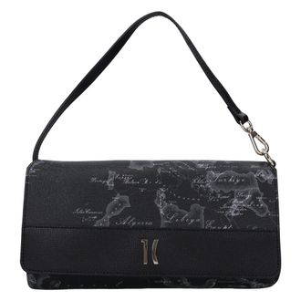 Alviero Martini 1A Classe Sac &agrave; bandouli&egrave;re Geo Night - Femme - Sacs - Noir - Taille: ONE Size