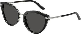 Dolce & Gabbana Femme, Accessoires, Noir, Taille: 55 MM Lunettes de soleil Papillon