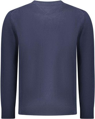 Tommy Hilfiger Organic Cotton Crew Neck Sweater - Blue