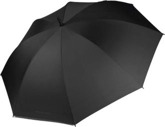 Piquadro Gro&szlig;artiger windfester Regenschirm mit Metallrahmen - - Accessories - Herren - Schwarzk - ONE SIZE