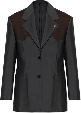 Versace Femme, Vestes, Gris, Taille: 40 FR Blazers