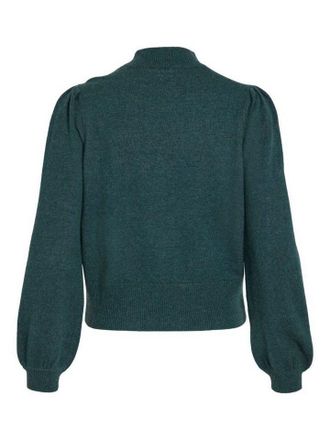 Vila Strickpullover VIRil (1-tlg) Falten