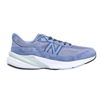 New Balance Suede Mesh Panel Sneakers - - Shoes - Damen - Blau - 41 1/2 EU