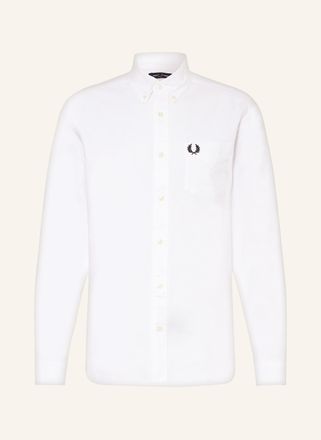 Fred Perry Hemd Regular Fit weiss