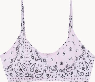 Kujten Maillot de bain brassiere imprimé - Maillot de Bain Brassiere Borgo