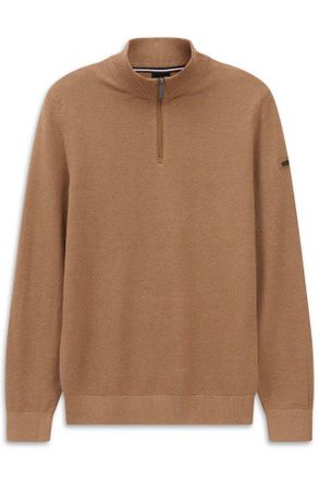 Bugatti Troyer Basic Essential aus reiner Baumwolle