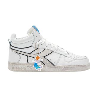 Diadora Homme, Chaussures, Blanc, Taille: 45 1/2 EU Vintage Bunny Baskets White