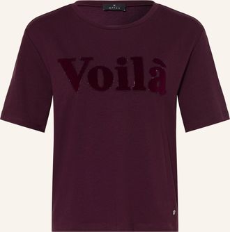 Monari Monari T-Shirt Mit Schmucksteinen rot