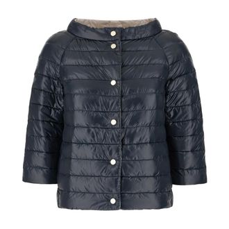 Herno Piumino Jacket - Femme - Vestes - Bleu - Taille: 42 FR