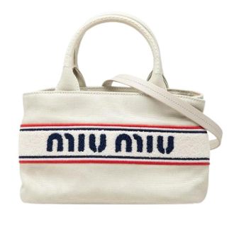 Miu Miu Damen, Pre-Owned, Beige, ONE SIZEGr&ouml;&szlig;e