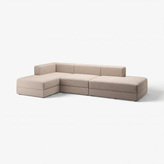 IKEA J&Auml;TTEBO 3,5er-Sitzelement mit R&eacute;camieren