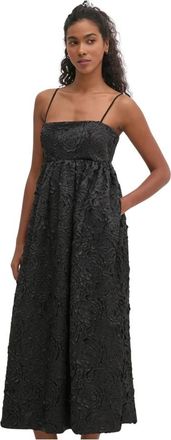 Stine Goya Femme, Robes, Noir, Taille: 36 FR Robe mi-longue &eacute;vas&eacute;e Ppya-Sud0Ip