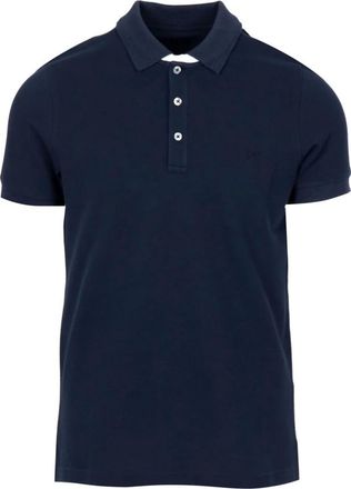 Fay Homme, Tops, Bleu, Taille: 2XL Polo En Piquet Stretch
