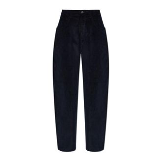 R&oacute;he Bruun Corduroy Hose - - Trousers - Damen - Schwarzk - S